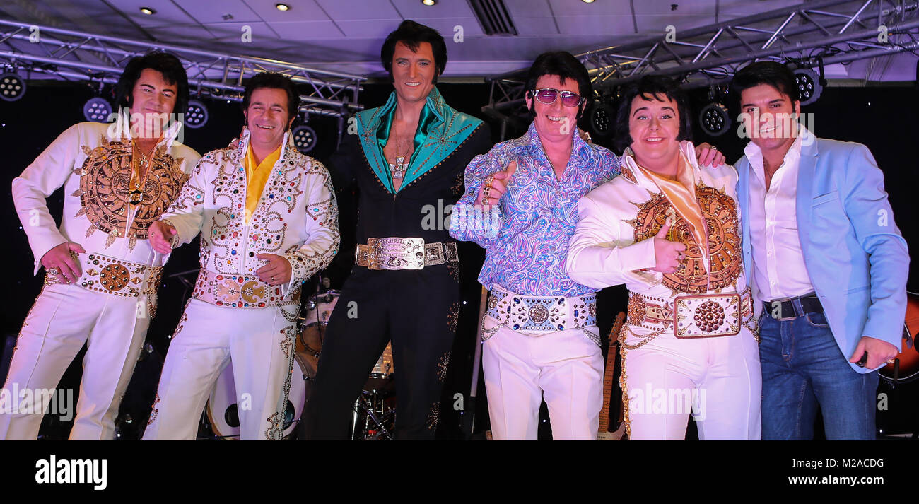 Day 2 of the 2018 European Elvis Championship at Hilton Metropole in ...
