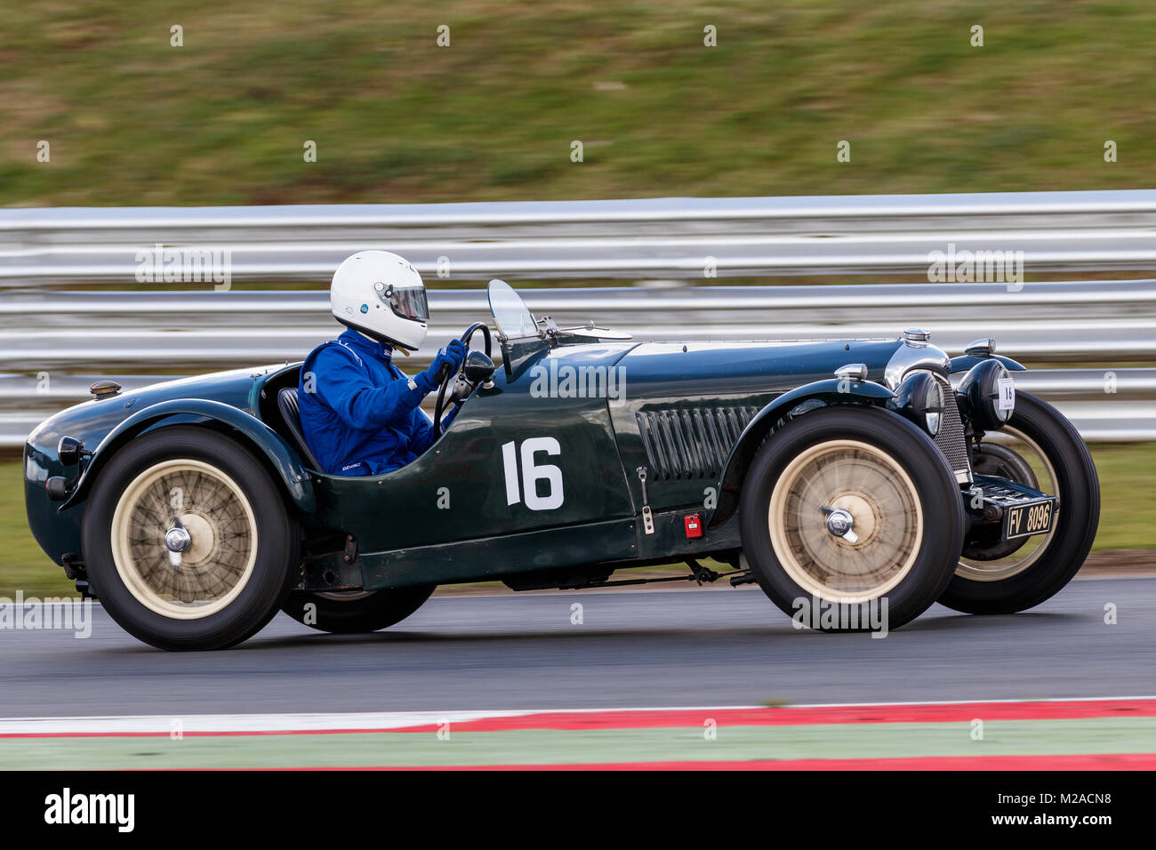 1936 Riley 12/4 Special with driver James Whitmore at the 2017 Formula ...
