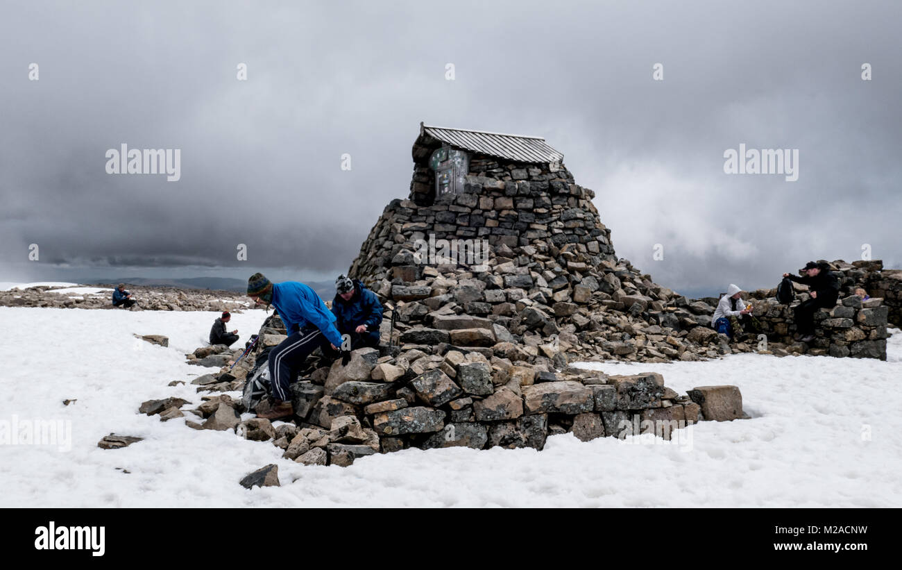 Footpath summit ben nevis hi-res stock photography and images - Alamy