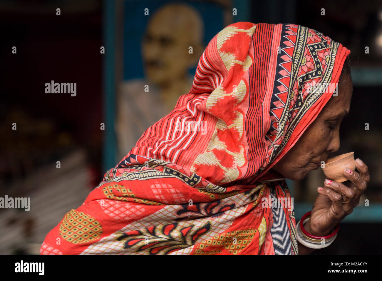 Drinking Chai High Resolution Stock Photography and Images - Alamy