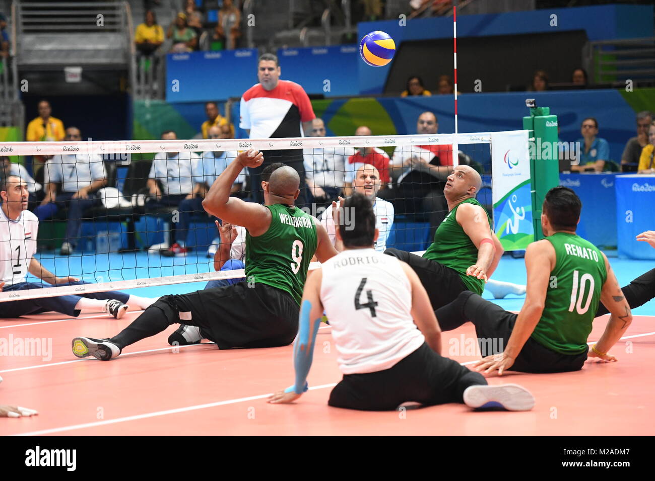 Rio de Janeiro-Brazil, Paralympic Games in 2016, sport sitting ...