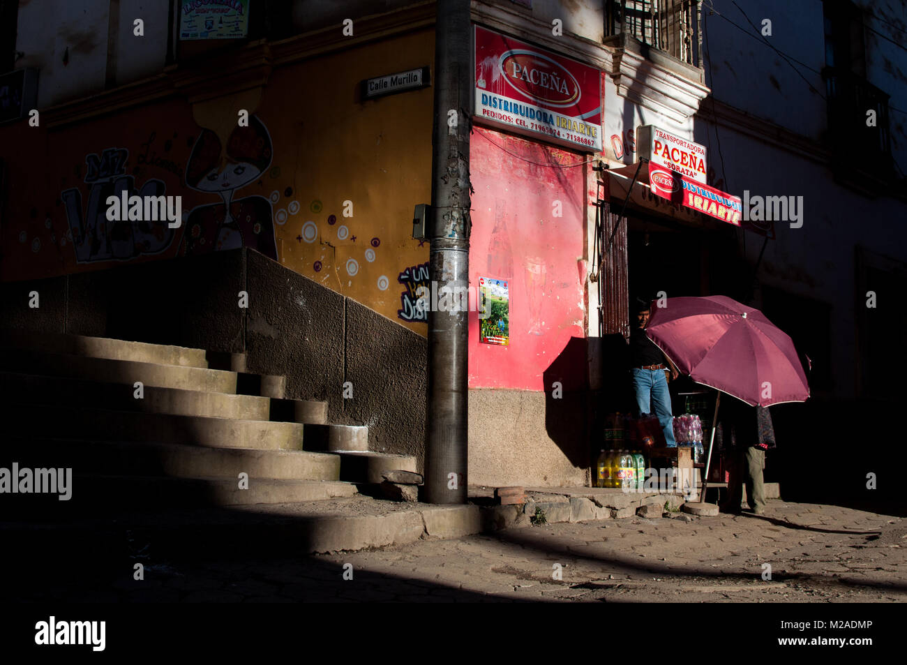 Shopkeeper selling customer hi-res stock photography and images - Alamy