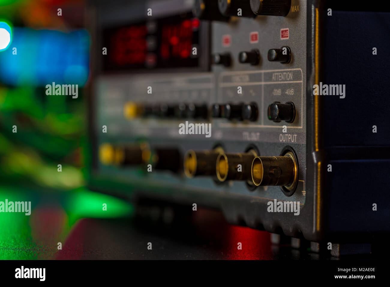 display of electronic measuring instrument Stock Photo - Alamy