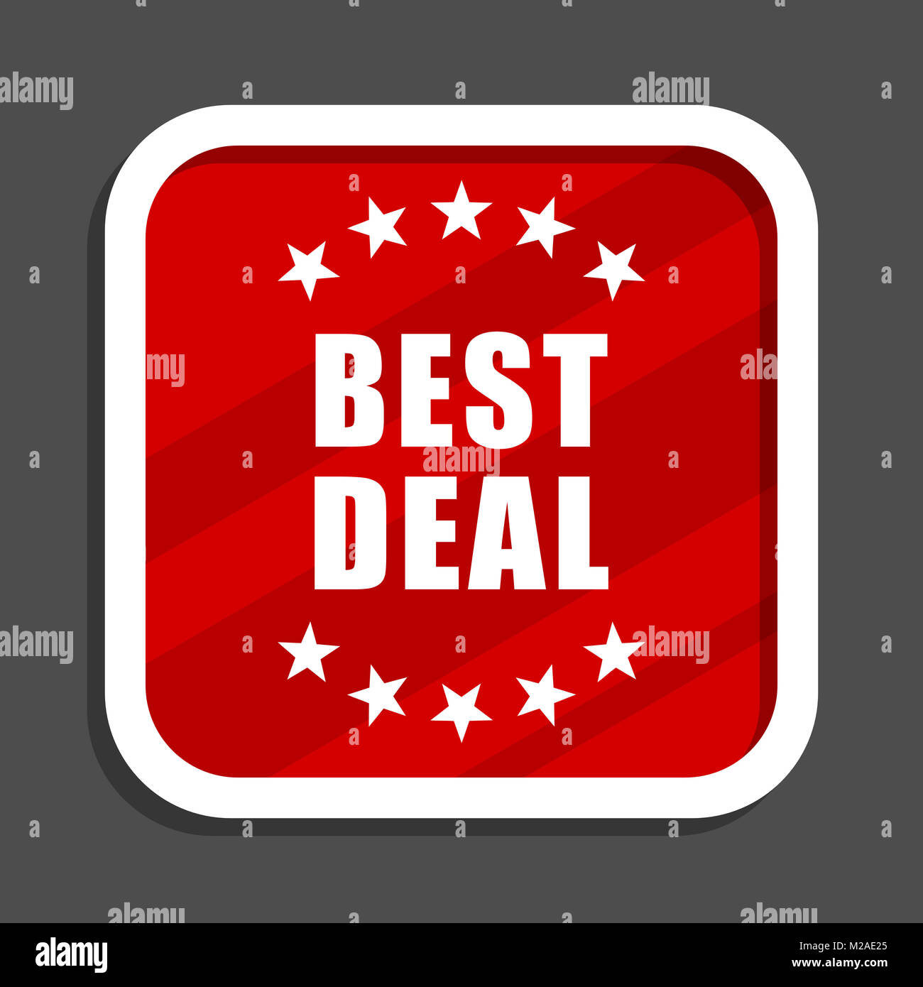 Best deal sticker square hi-res stock photography and images - Alamy