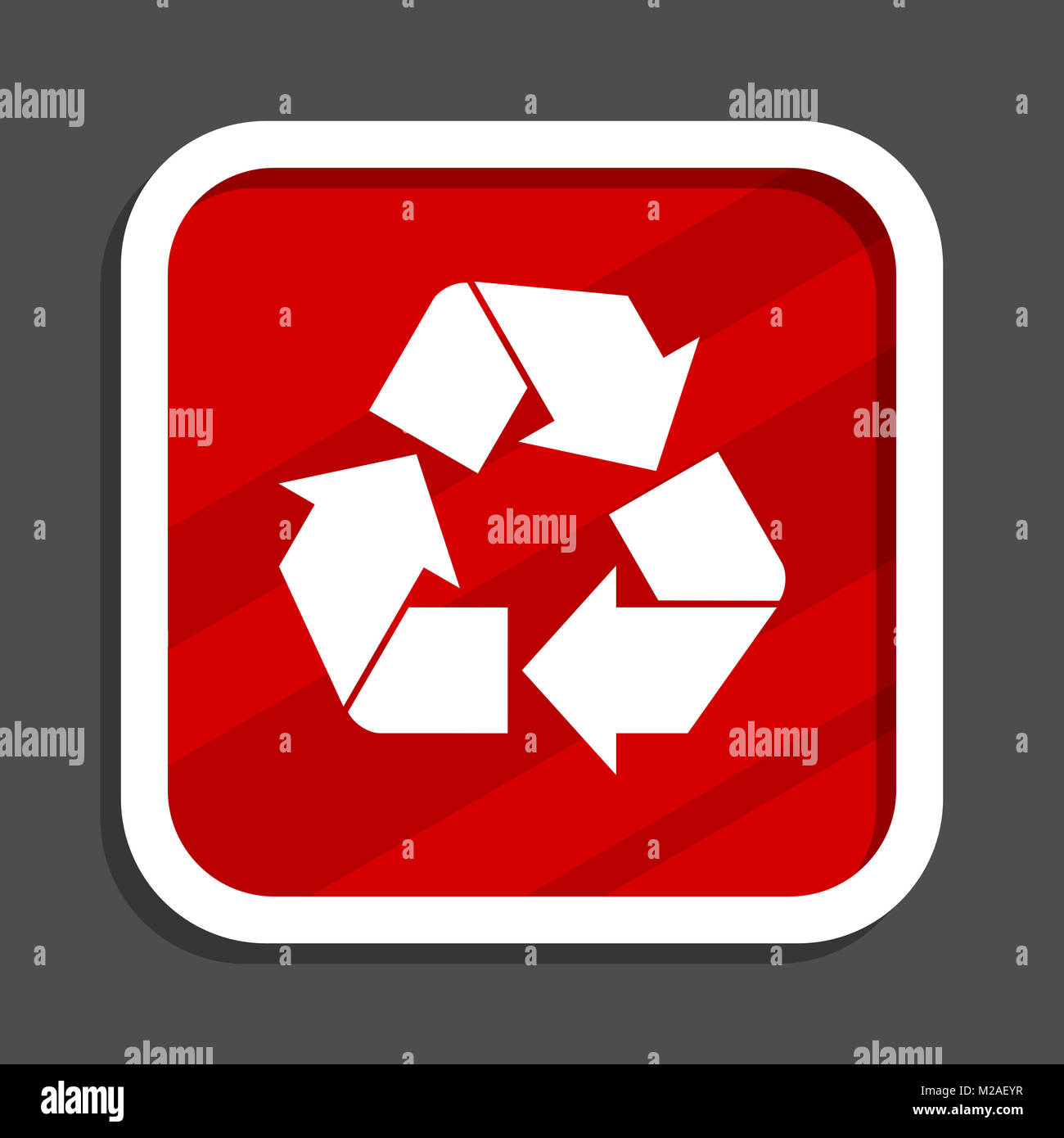 Square recycle logo hi-res stock photography and images - Alamy