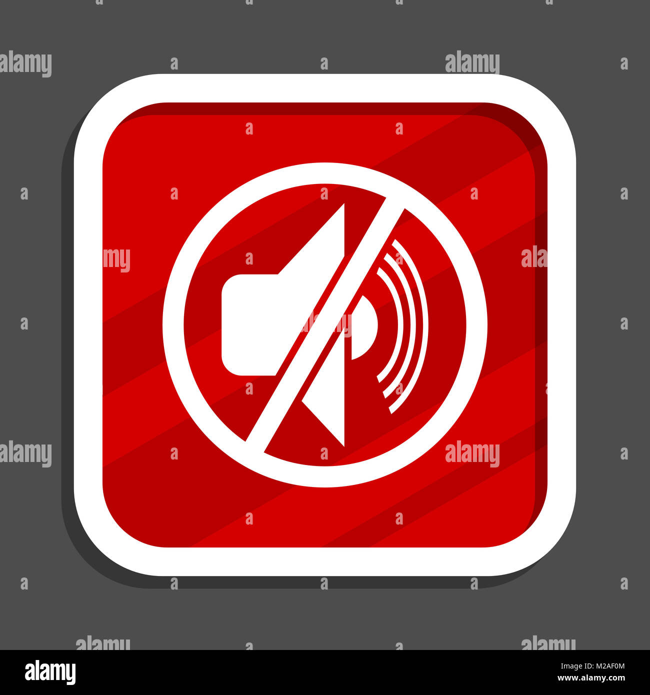 Mute icon hi-res stock photography and images - Alamy