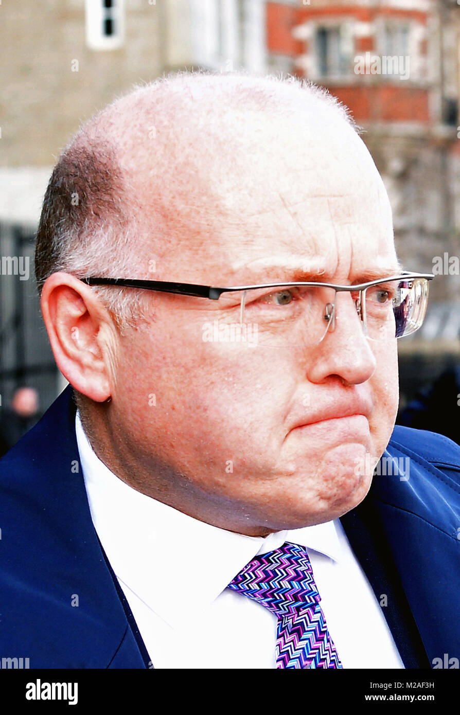 Keith Cochrane, Chief Executive, leaves Portcullis House in London ...