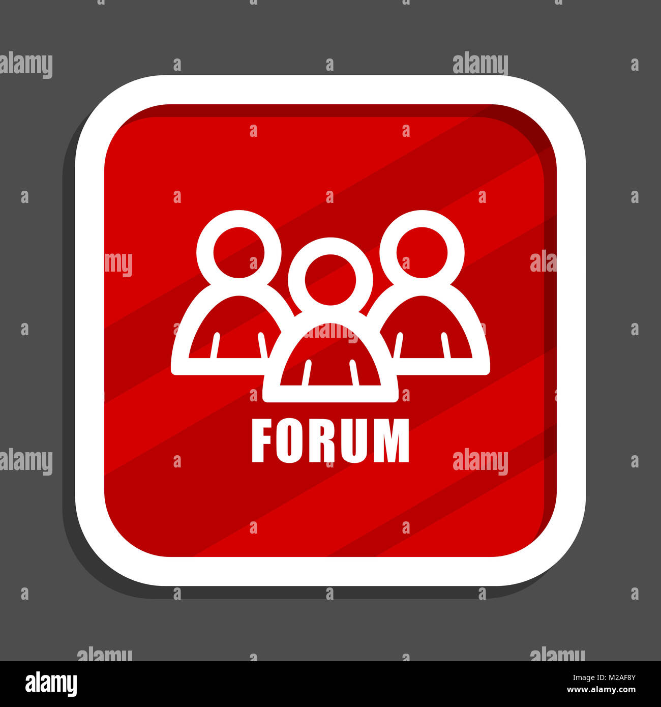 Black Forum Icon