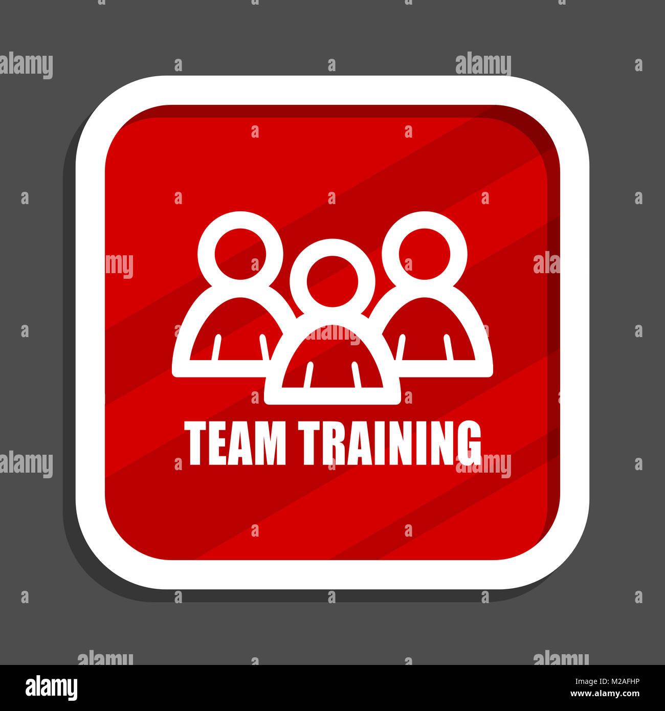 Team work flat icon hi-res stock photography and images - Alamy