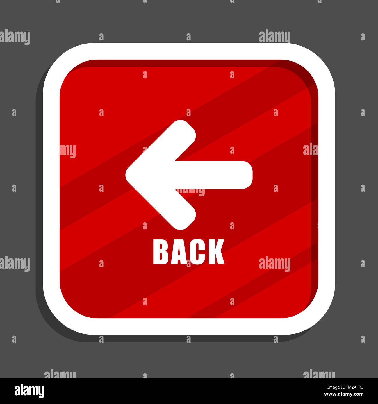 Back Icon Flat