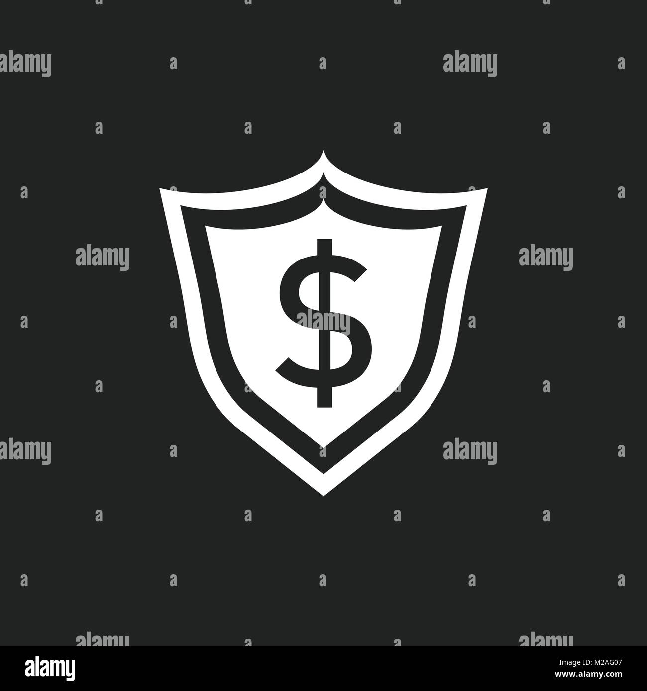 Problem bankrupt money icon Stock Vector Images - Alamy
