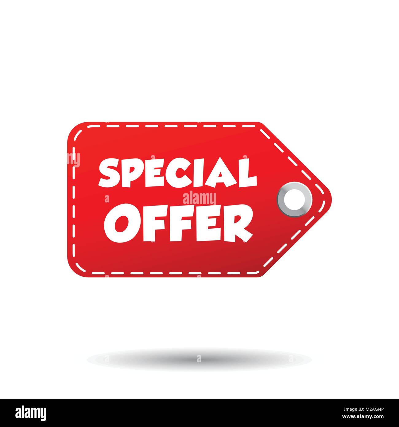 Special offer hang tag. Label vector illustration on white background ...