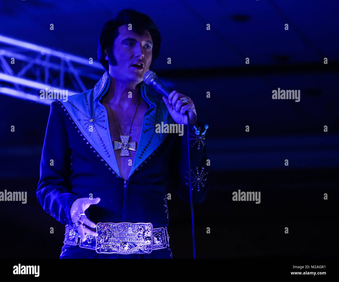 Day 2 of the 2018 European Elvis Championship at Hilton Metropole in ...