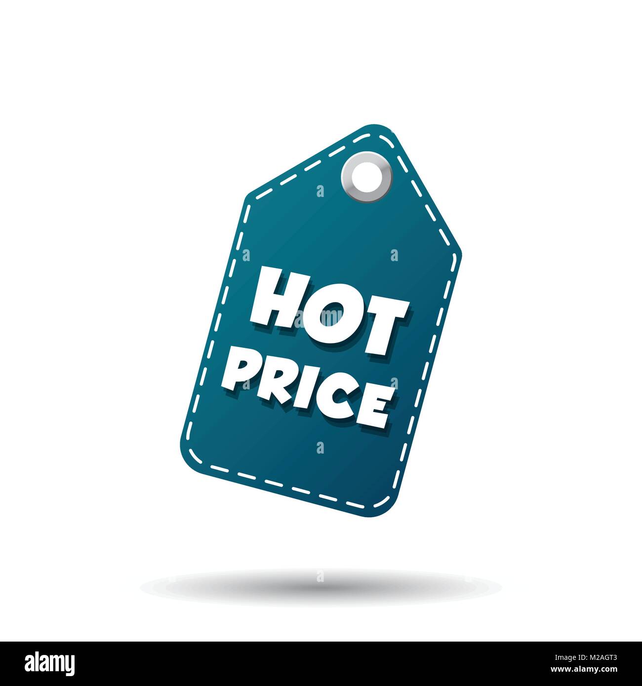 Hot price hang tag. Label vector illustration on white background Stock ...