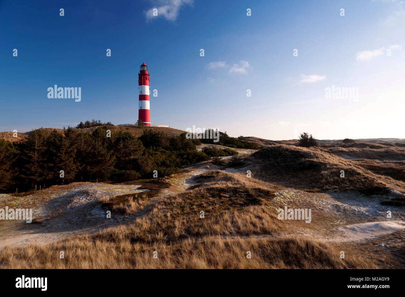 Lighthouse on Amrum Stock Photo - Alamy