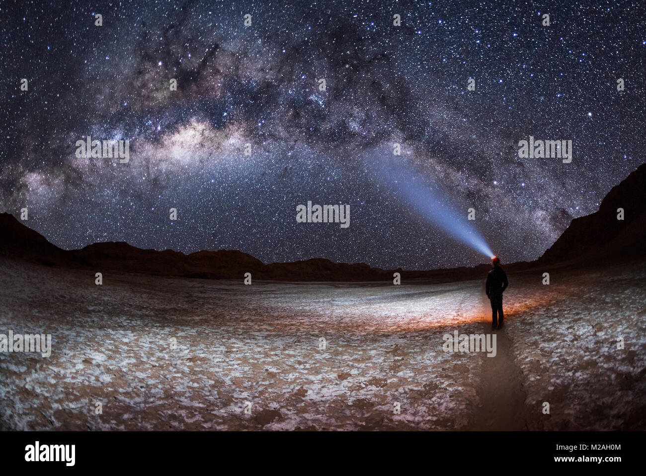 Person observing landscape hi-res stock photography and images - Alamy