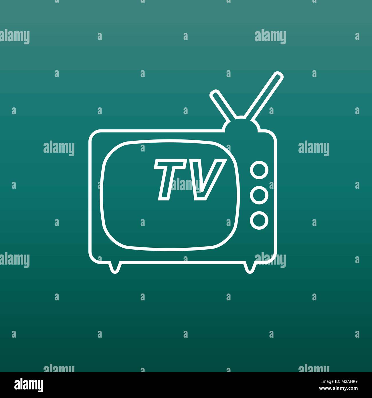 Green background tv hi-res stock photography and images - Alamy