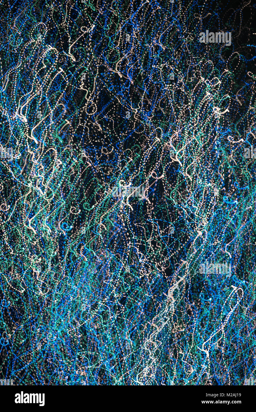 multicolored motion blurred lights in dark pattern Stock Photo - Alamy