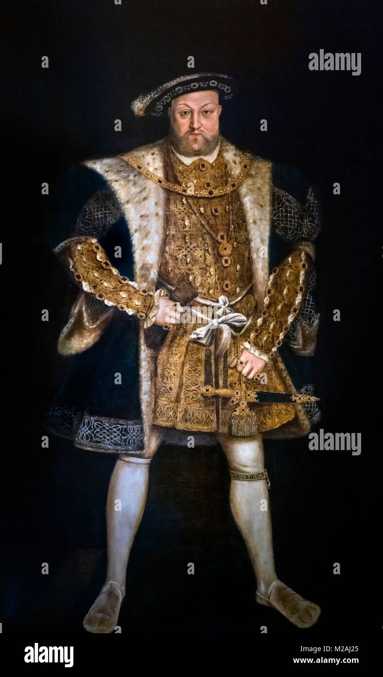 Portrait of king henry viii hi-res stock photography and images - Alamy