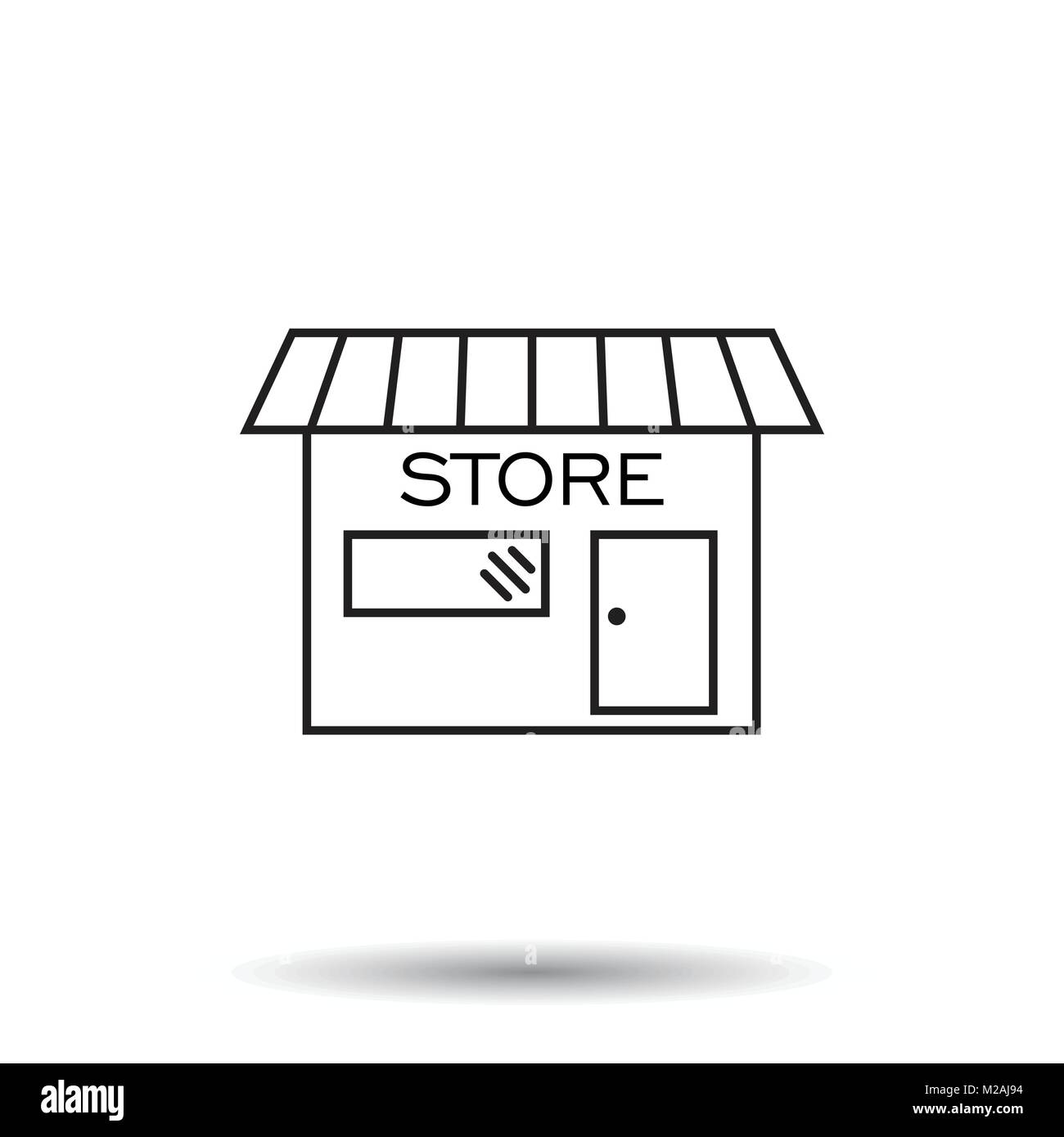 Small convenience store Stock Vector Images - Alamy