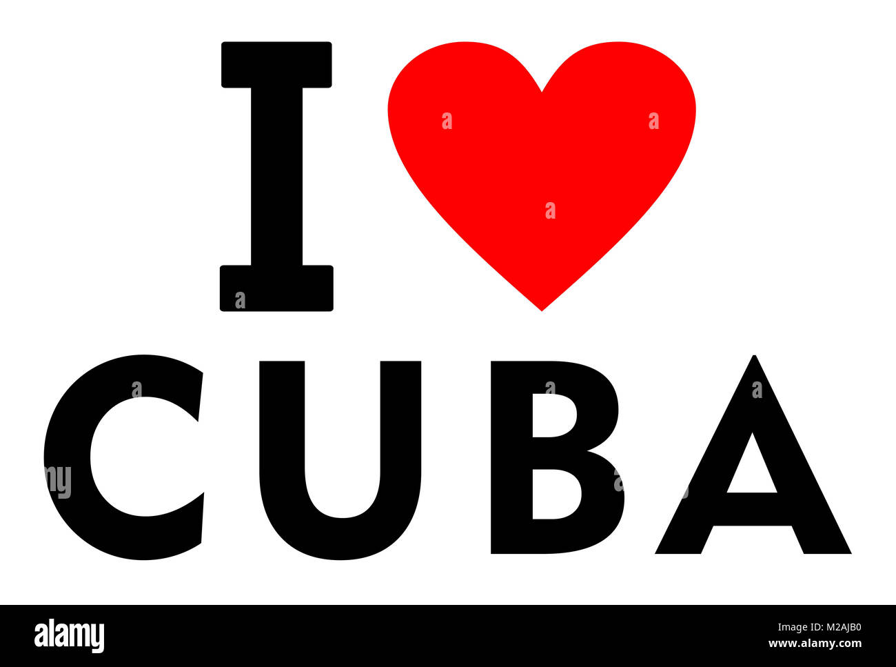 I heart cuba hi-res stock photography and images - Alamy