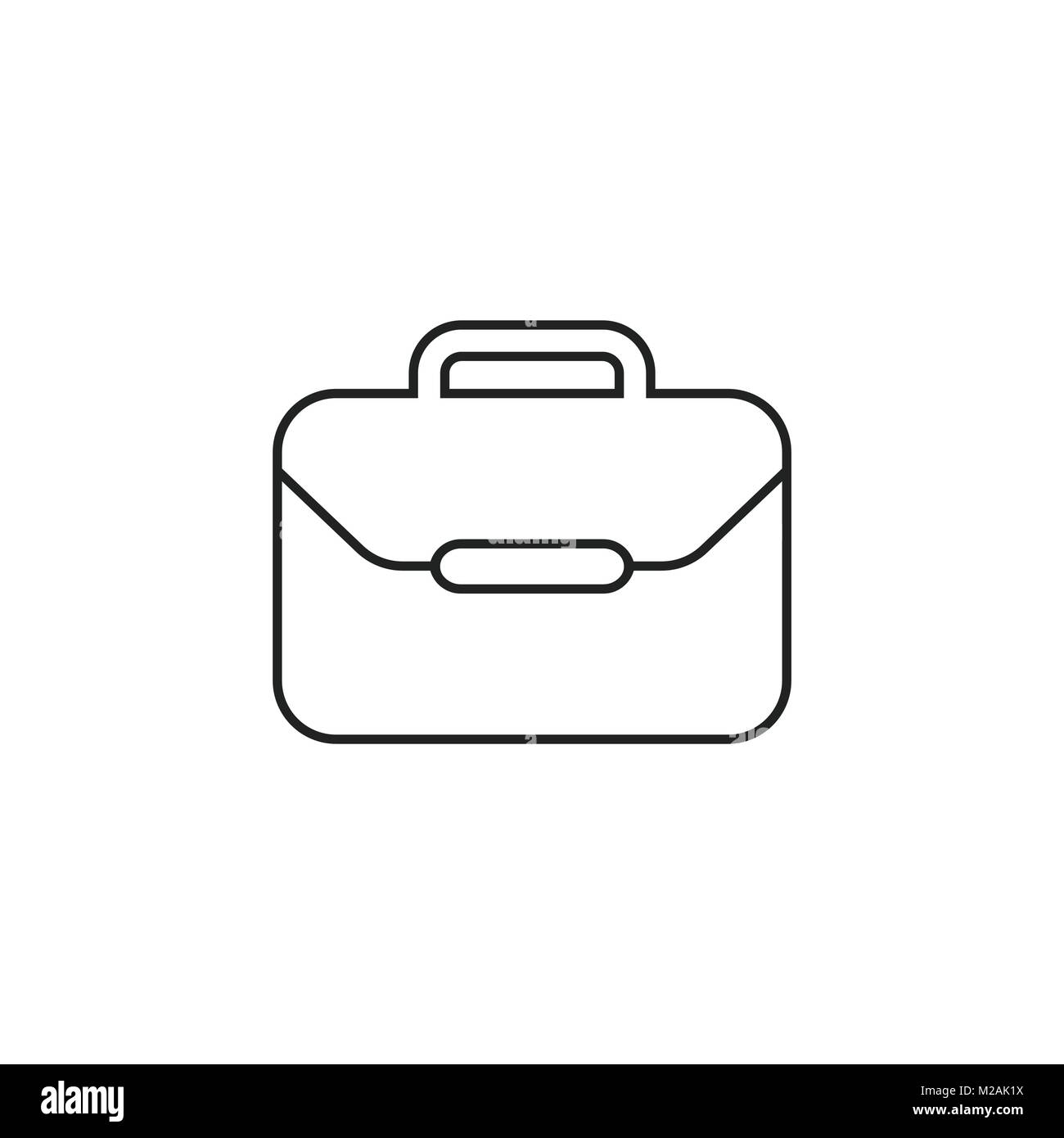 Luggage line icon simple Cut Out Stock Images & Pictures - Alamy