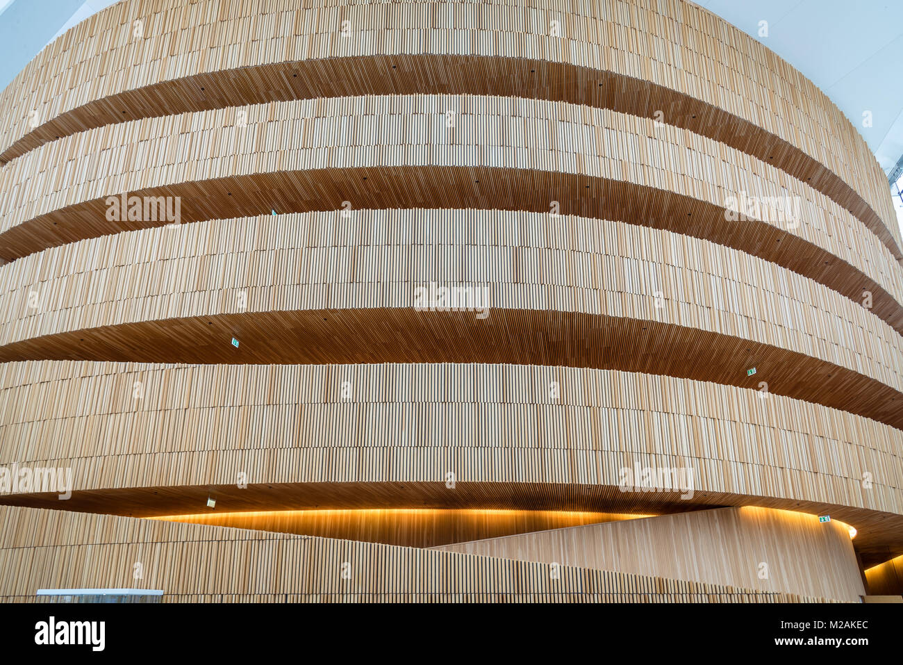 Inside Oslo Opera HOuse, Oslo, Norway Stock Photo - Alamy