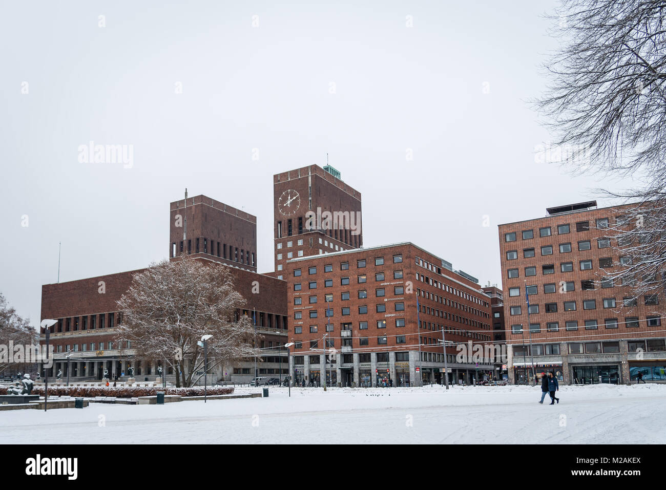Oslo City Hall, Oslo, Norway Stock Photo - Alamy