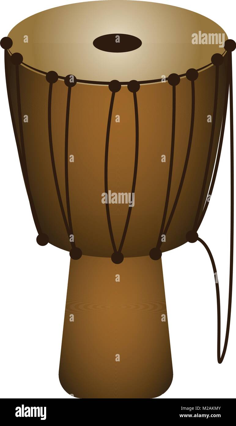 Isolated djembe. Musical instrument Stock Vector Image & Art - Alamy