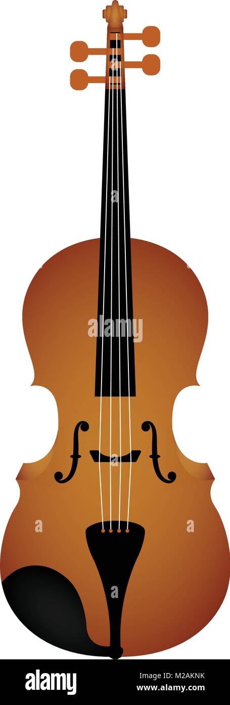 Modern violin Stock Vector Images - Alamy