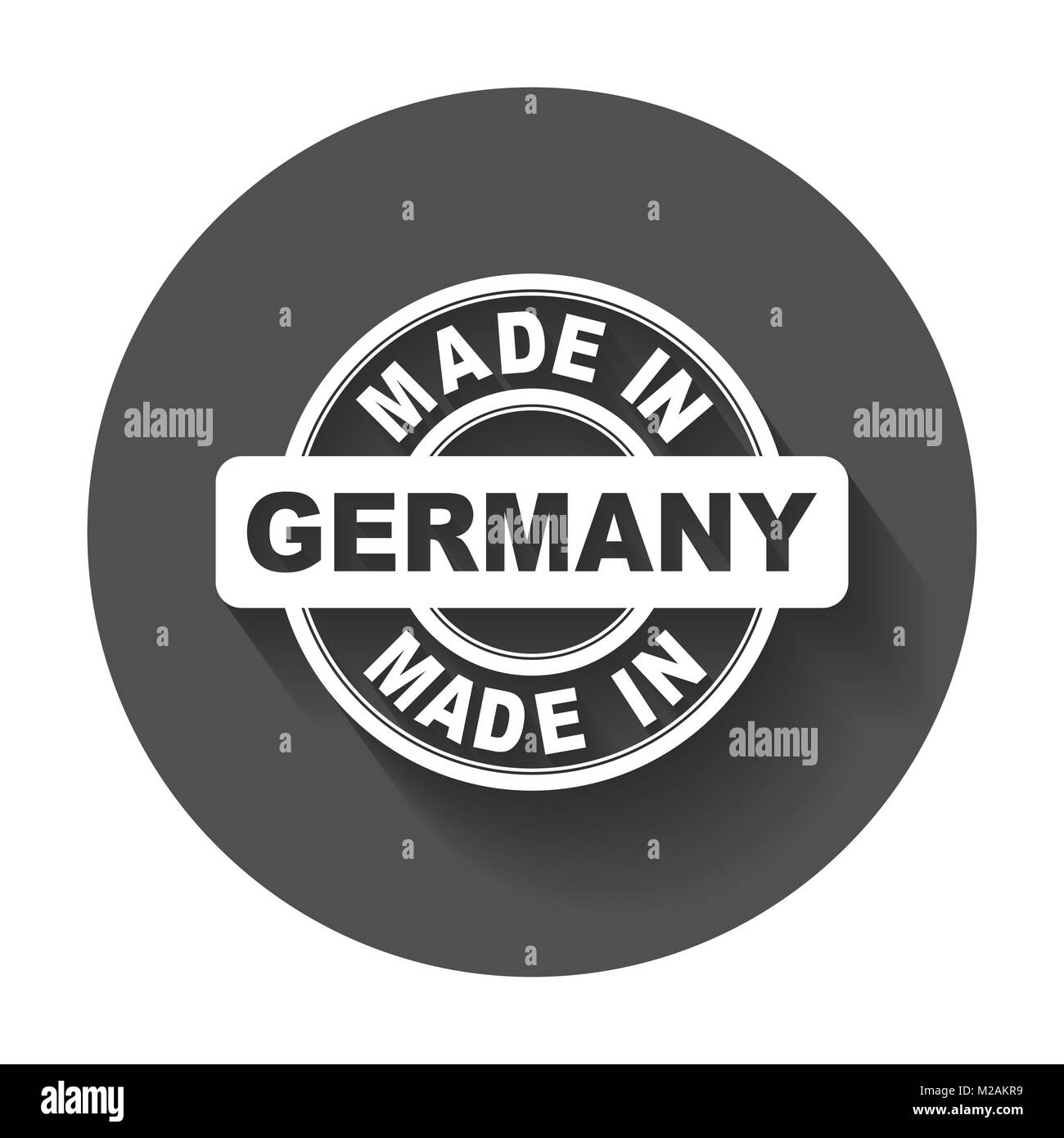 Made in Germany. Vector emblem flat Stock Vector Image & Art - Alamy