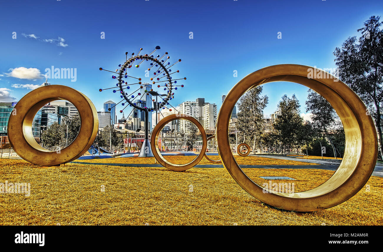 Melbourne Art Australia taken in 2015 Stock Photo - Alamy