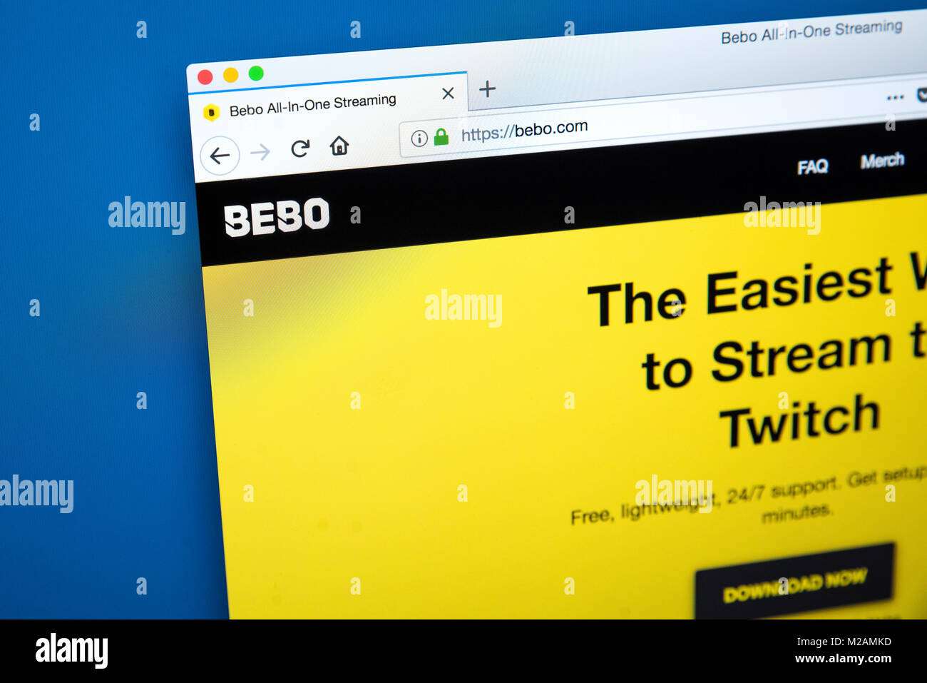 Bebo logo app hi-res stock photography and images - Alamy