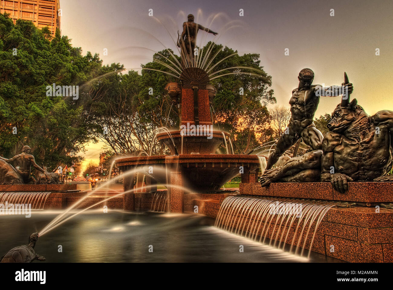 Harbor fountain sydney australia hi-res stock photography and images ...