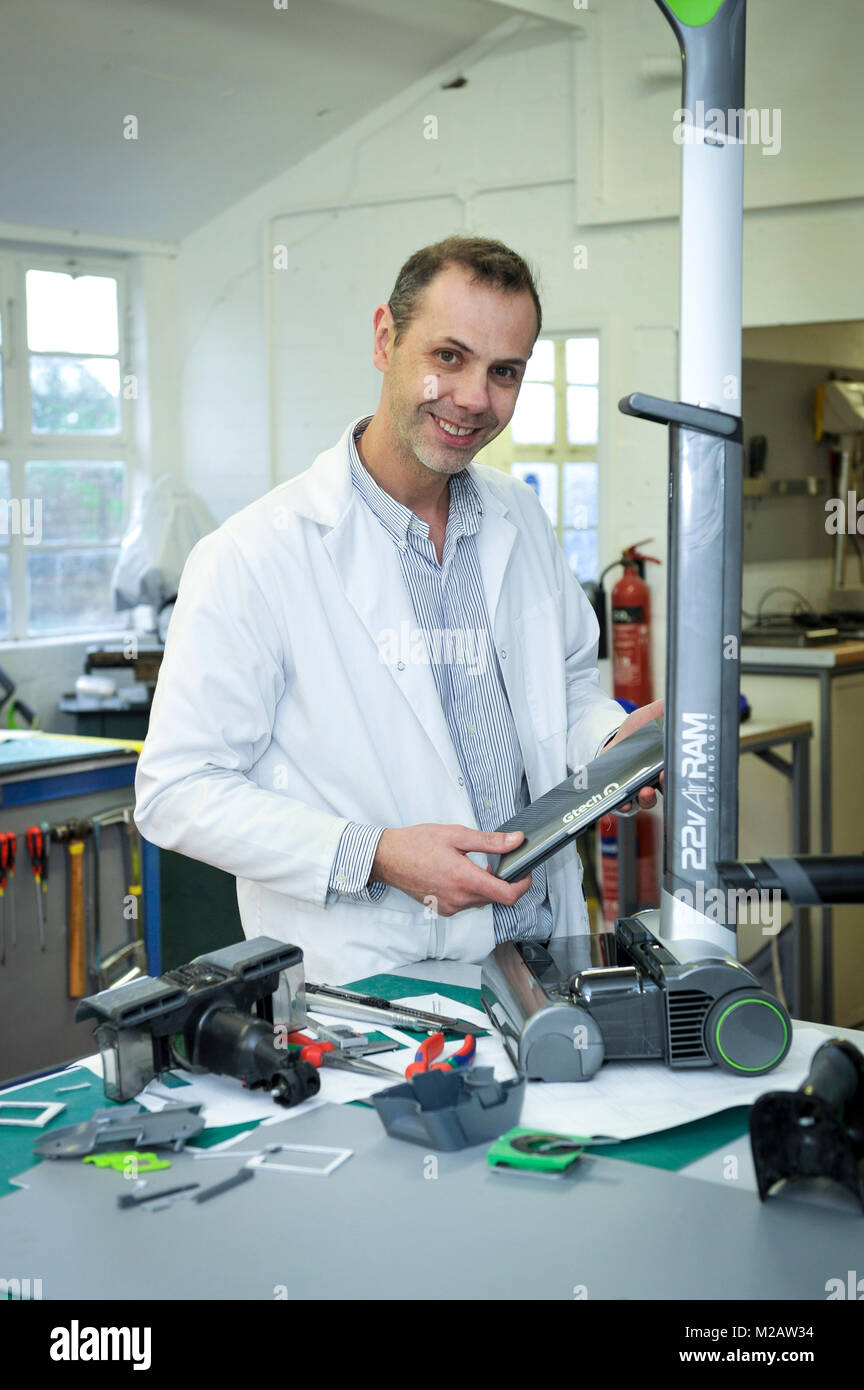 Nick Grey inventor and founder of Gtech, Greys Tecnology Ltd. It is an ...