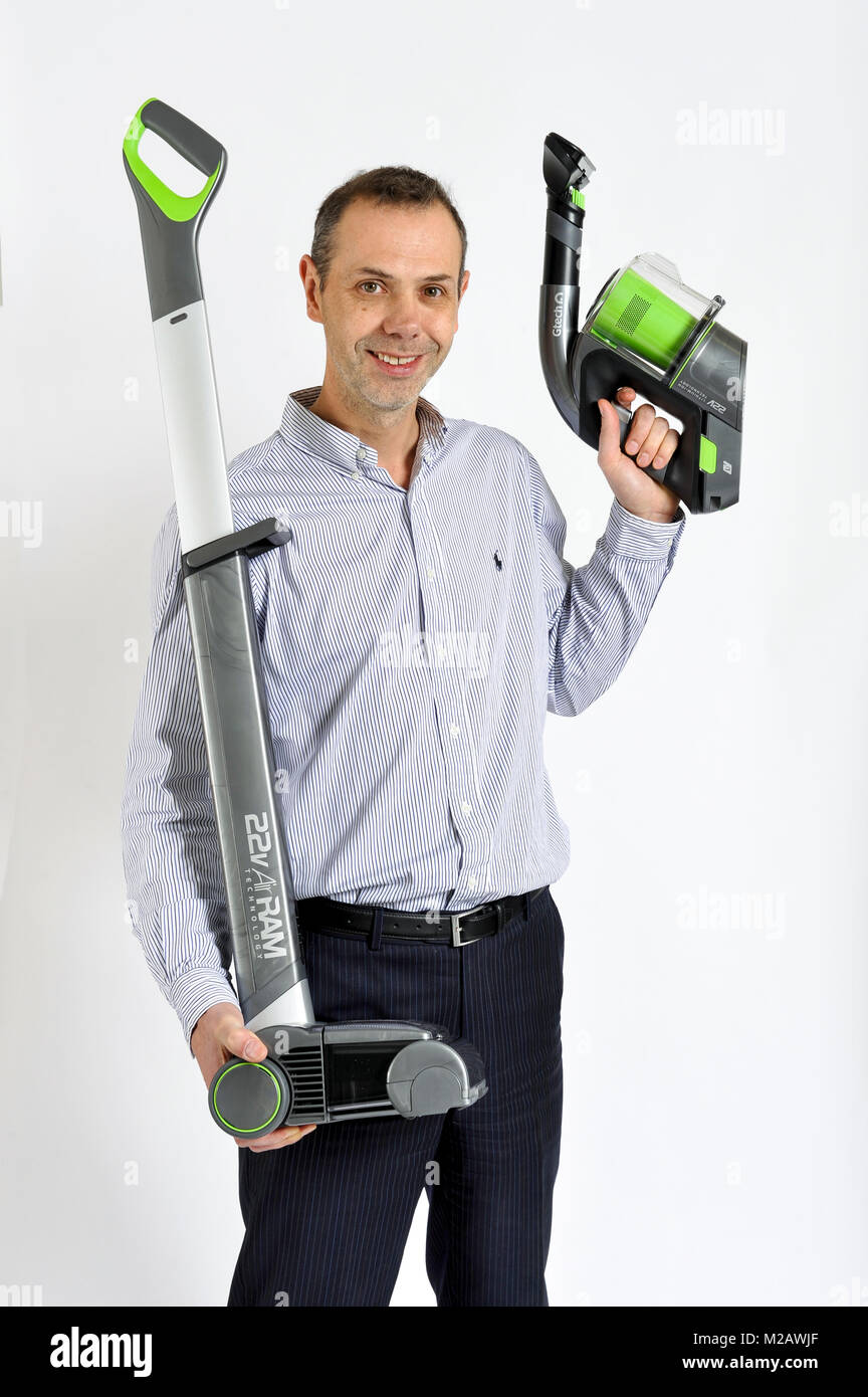 Nick Grey inventor and founder of Gtech, Greys Tecnology Ltd. It is an ...