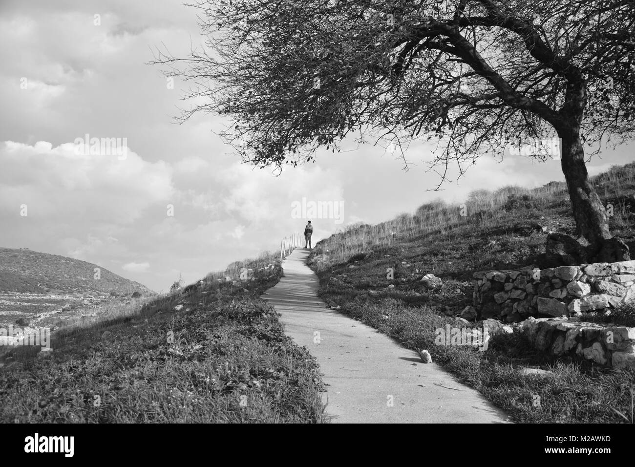 End of the climb Black and White Stock Photos & Images - Alamy