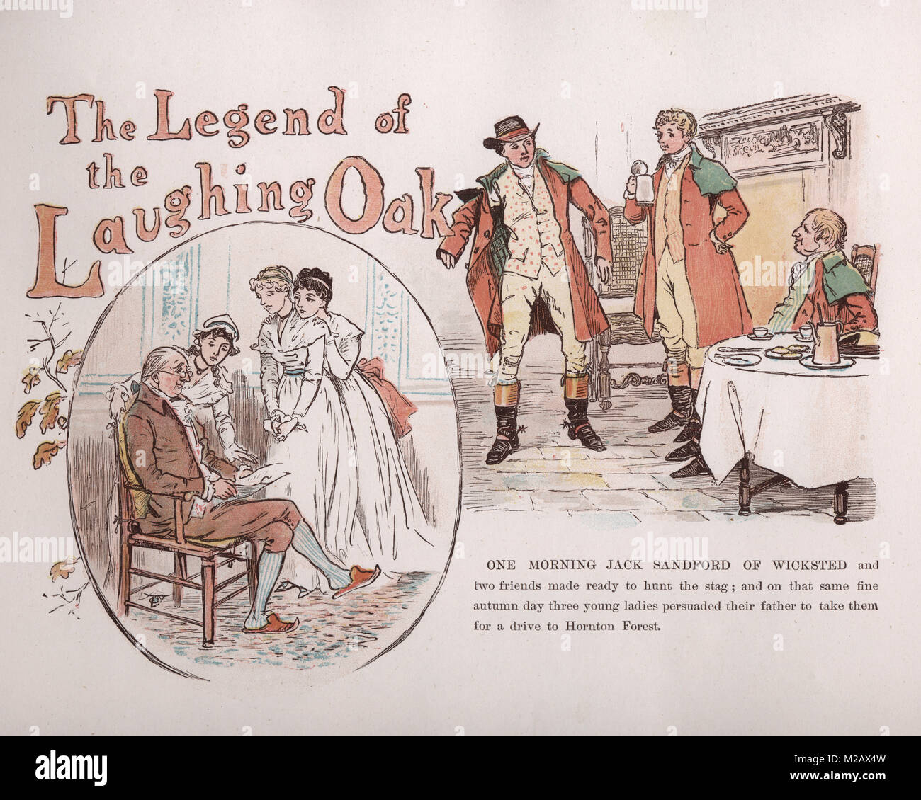 Victorian illustration laughing hi-res stock photography and images - Alamy