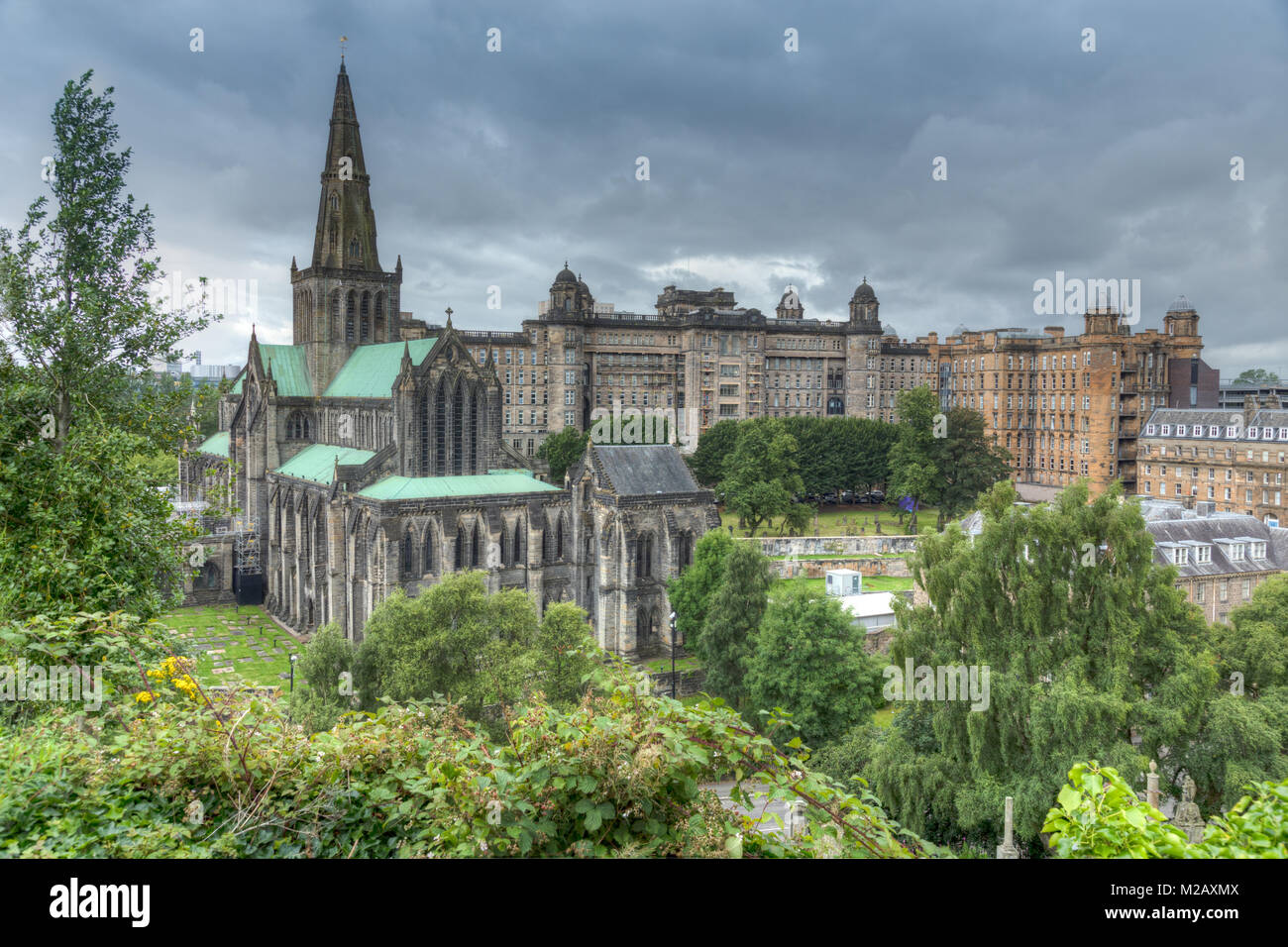 Glasgow royal infirmary cathedral hi-res stock photography and images ...