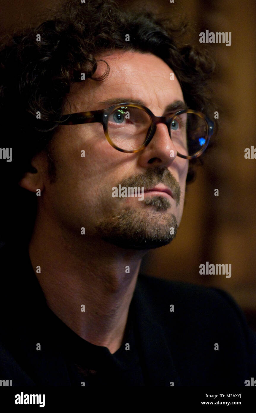 02/02/2018 Italy, Lombardy, Crema, Danilo Toninelli Italian Deputy of ...