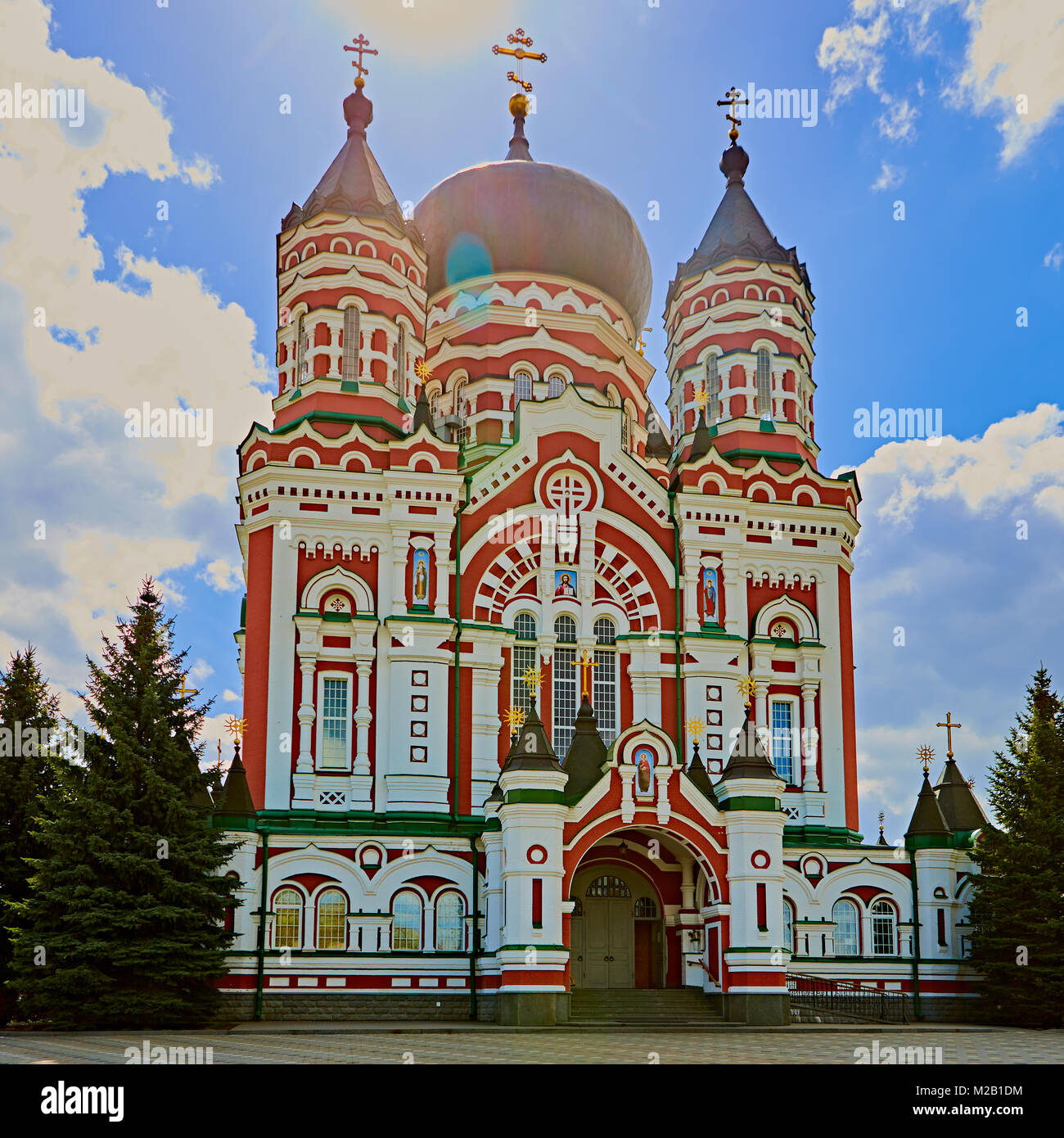 Russian st pantaleon orthodox monastery hi-res stock photography and ...