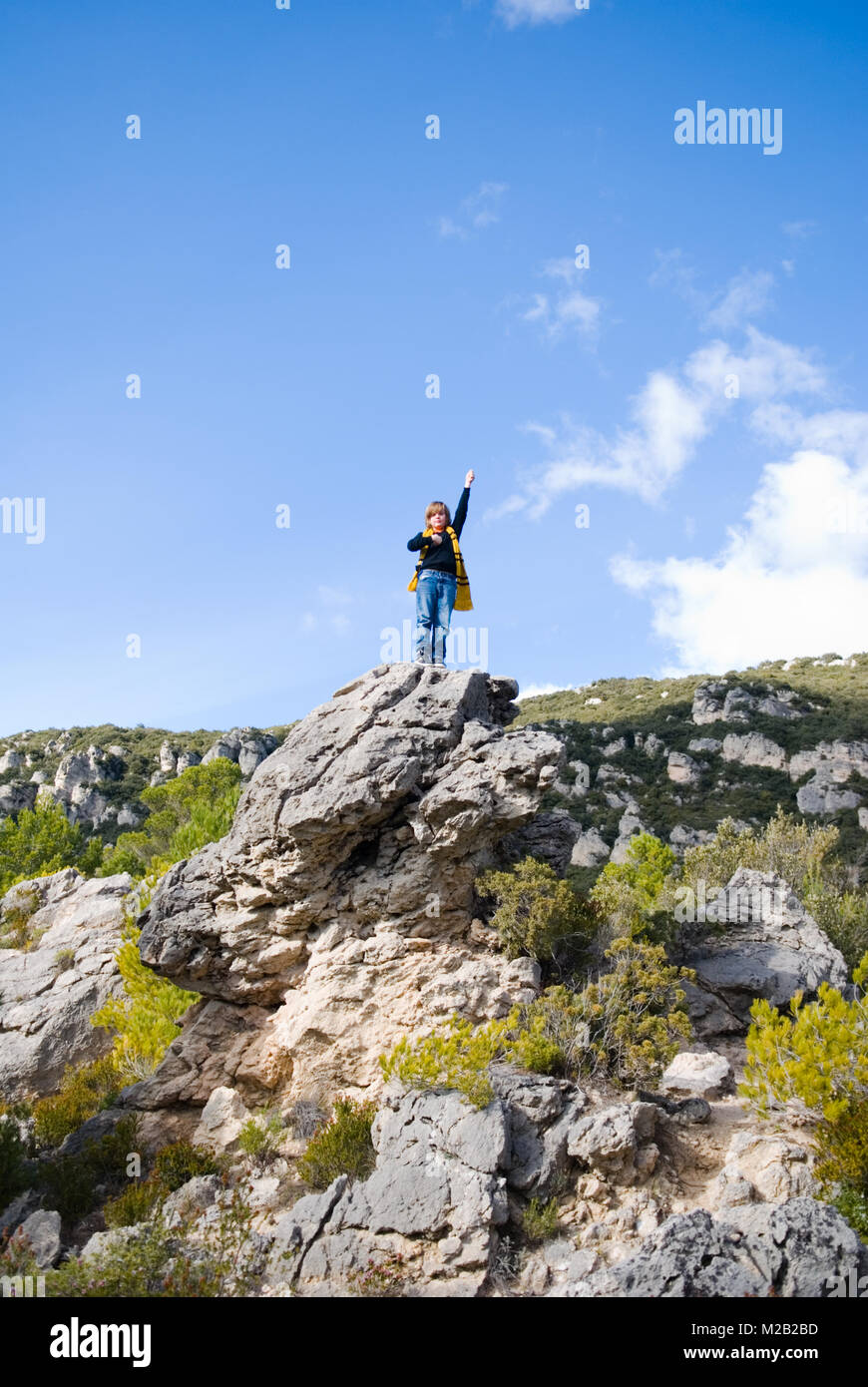 10 Year Old Boy Standing High Resolution Stock Photography and Images ...
