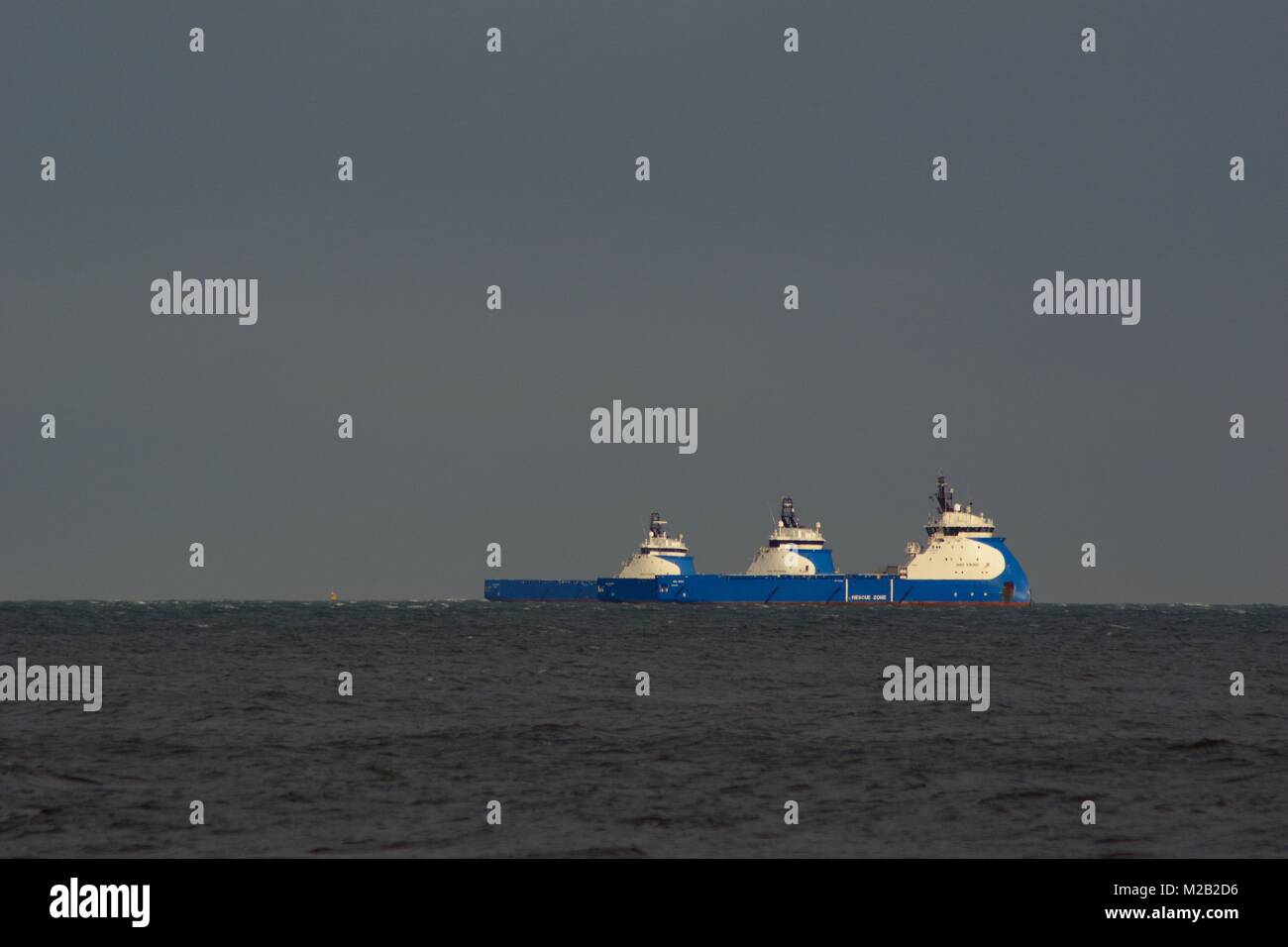 Three Medium Sized Oil Platform Supply Vessels, Nao Viking, Prosper and ...