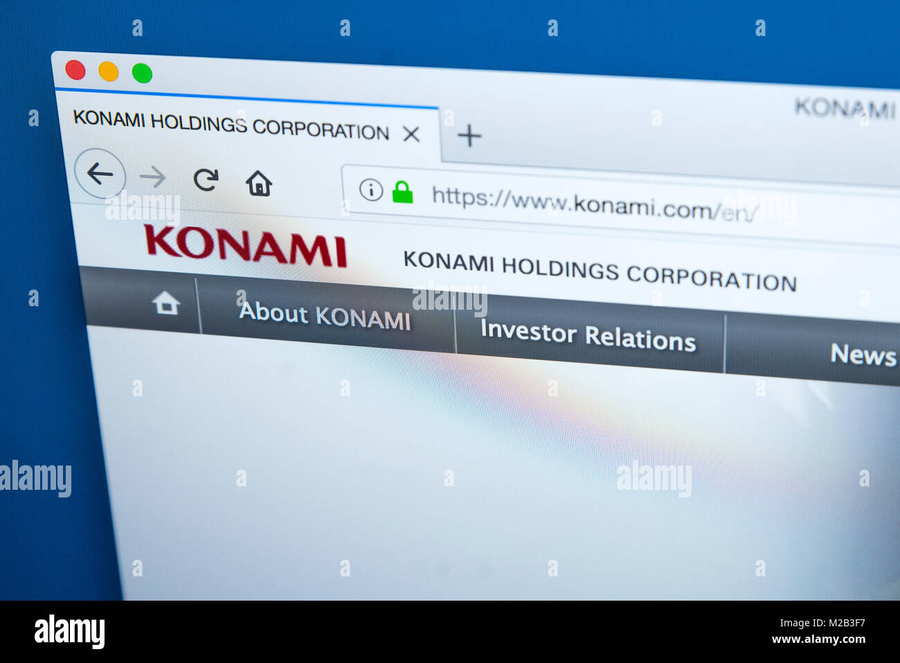 Konami logo hi-res stock photography and images - Alamy