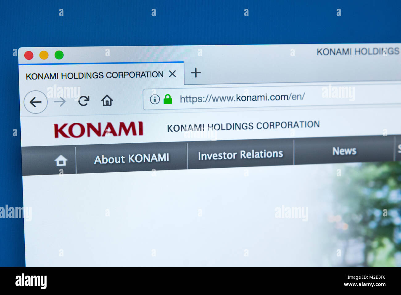 Konami logo hi-res stock photography and images - Alamy