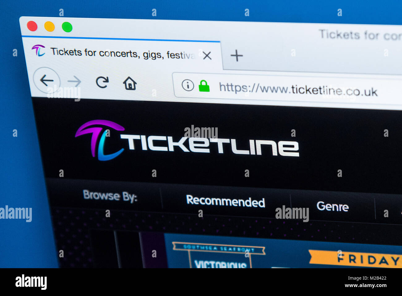 Ticketline hi-res stock photography and images - Alamy