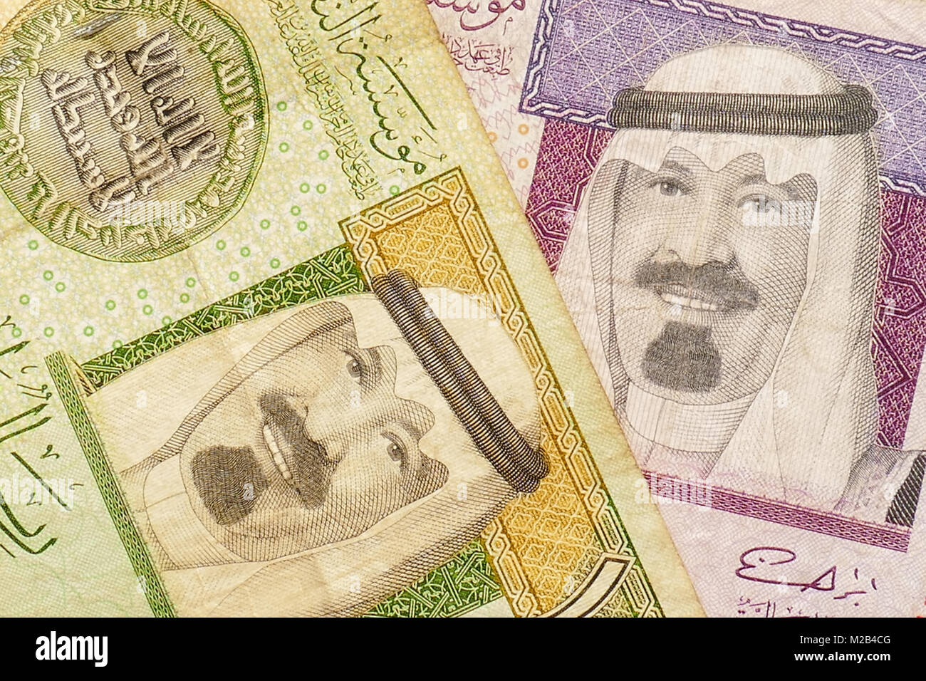 Flat Set of Saudi Arabian Banknotes, collage Stock Photo - Alamy