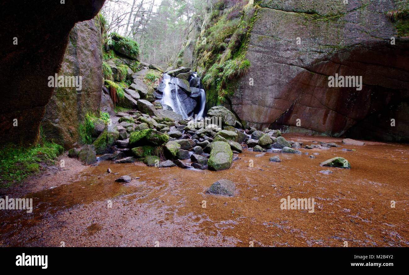 Burn O' Vat, Glacial Pothole Feature and Waterfall. Muir of Dinnet ...