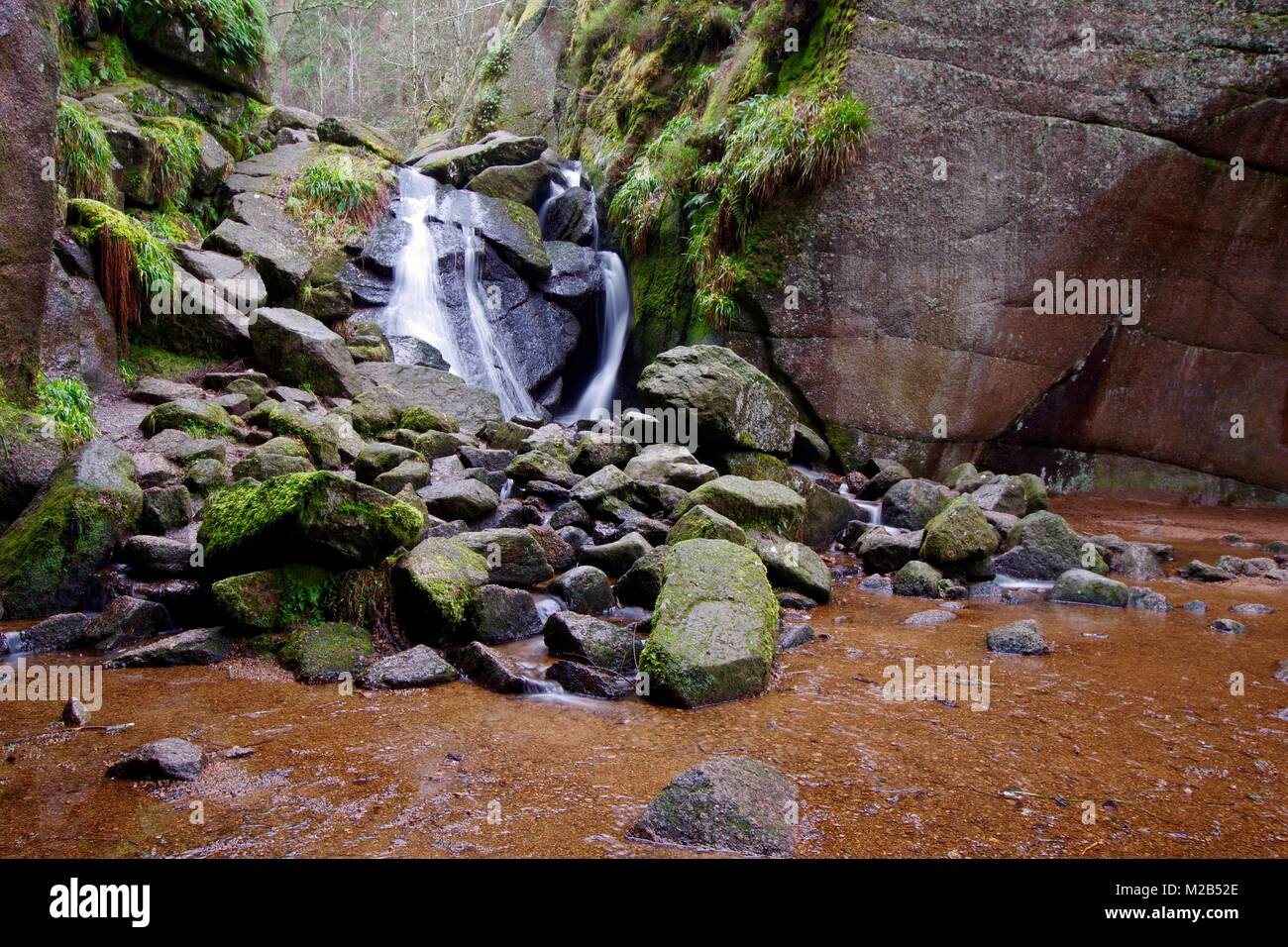 Burn O' Vat, Glacial Pothole Feature and Waterfall. Muir of Dinnet ...