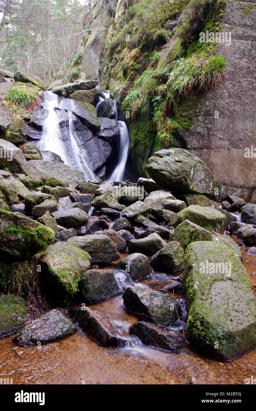 Burn O' Vat, Glacial Pothole Feature and Waterfall. Muir of Dinnet ...